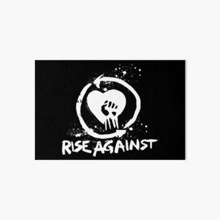 "Rise Against logo" Art Board Print by PaulTeece78 | Redbubble