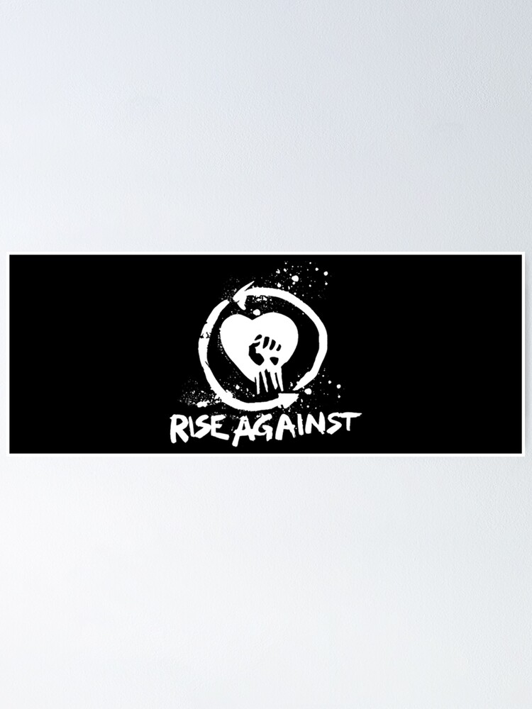 "Rise Against logo" Poster for Sale by PaulTeece78 | Redbubble