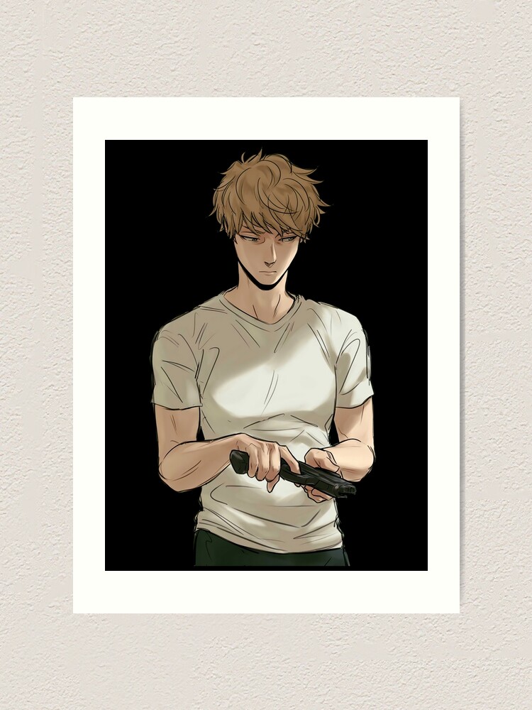 "SPY x Family Loid Forger with gun" Art Print for Sale by SophroniaWork ...