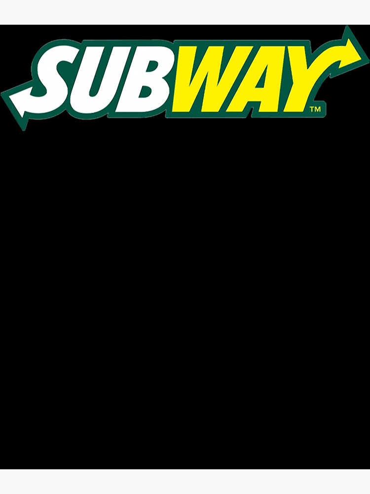 "American fast food SUBWAY" Poster for Sale by LukeTaylorMull | Redbubble