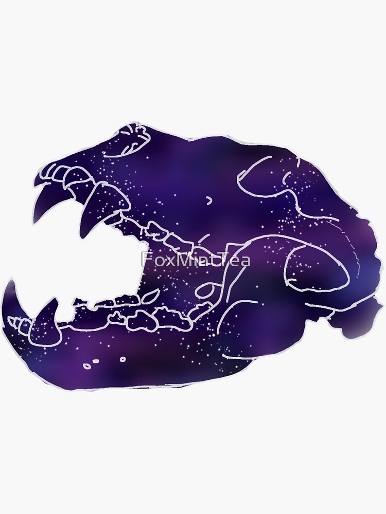 "Ursa Major" Sticker by FoxMintTea | Redbubble