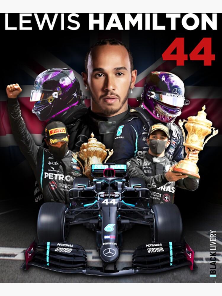 "Lewis 44 - Lewis Hamilton" Sticker for Sale by limiregifi | Redbubble