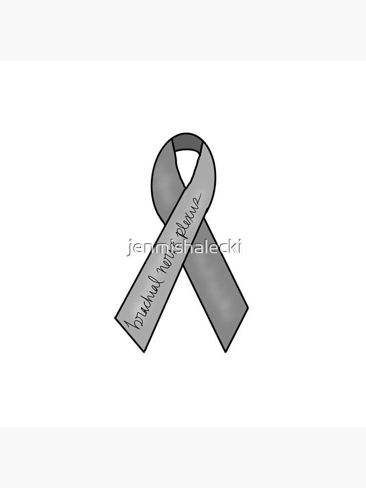 "Brachial Nerve Plexus Awareness Ribbon " Art Print for Sale by ...