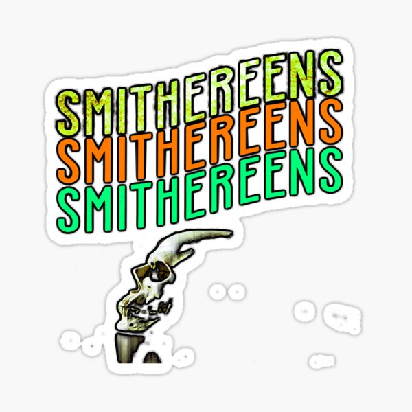 "Retro The Smithereens Vintage Sans Serif" Sticker by Rocha1812 | Redbubble