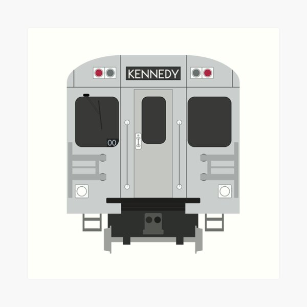 "TTC T1 Subway Car" Art Print for Sale by Cedar Makhijani | Redbubble