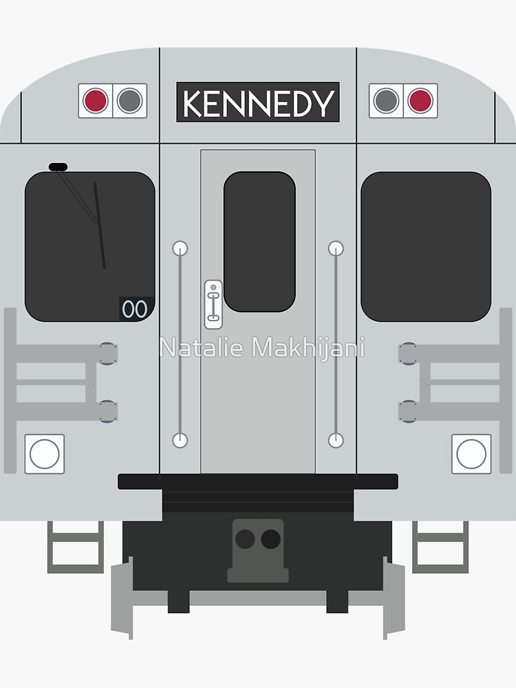 "TTC T1 Subway Car" Sticker for Sale by CVMakhijani | Redbubble
