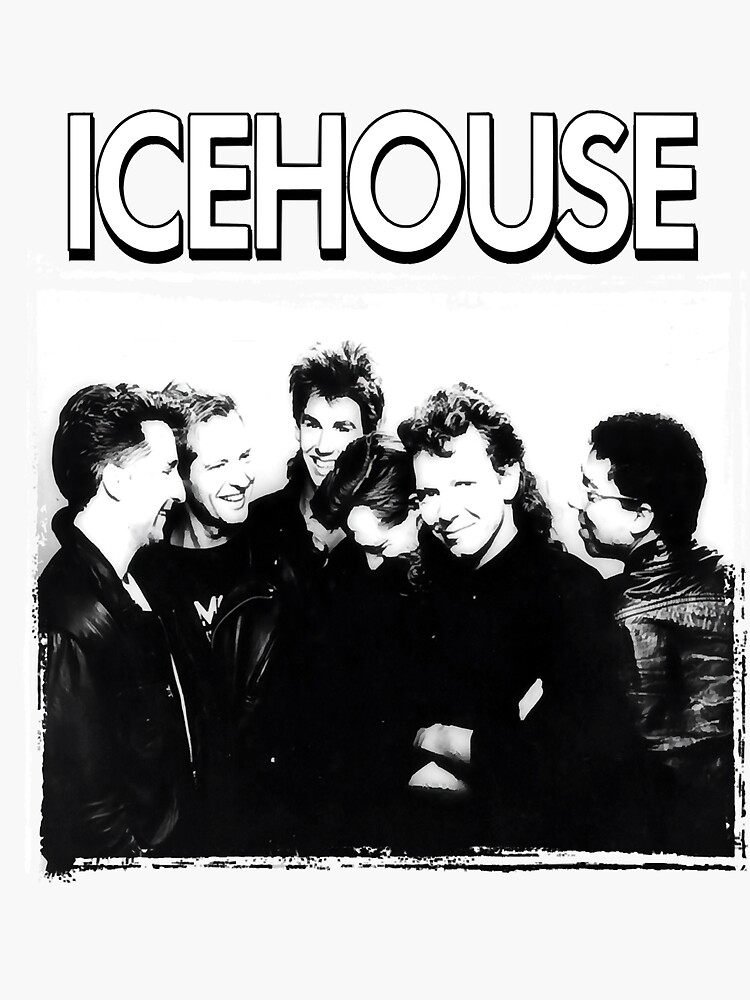 "Icehouse band" Sticker for Sale by IsaacGil | Redbubble
