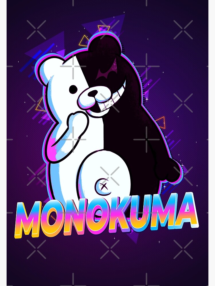 "Monokuma | Danganronpa 1" Poster for Sale by RealAnimeHD | Redbubble