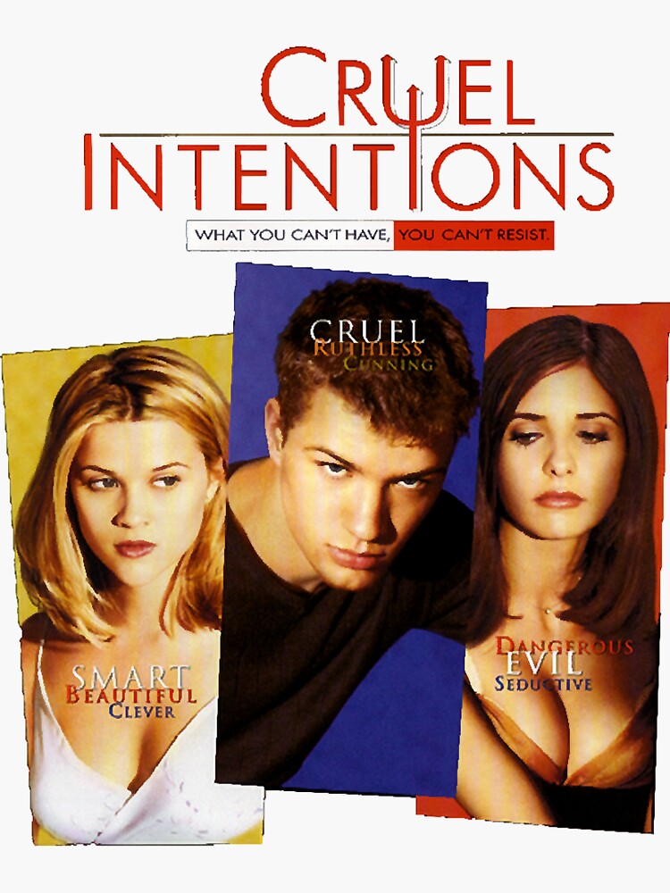 "Cruel Intentions Essential" Sticker for Sale by GregoryPerks | Redbubble