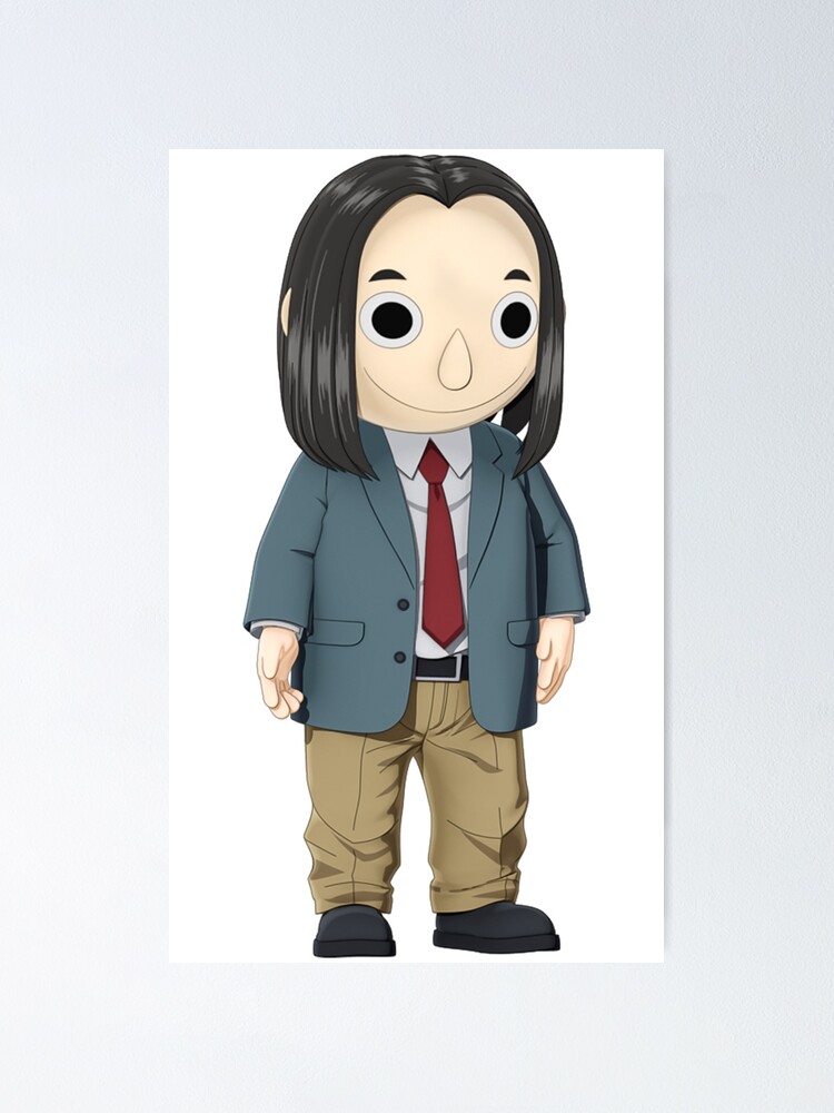 "Tomodachi Game - Manabu sensei" Poster for Sale by Himuraku | Redbubble