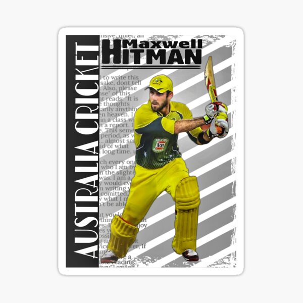 "The Power Hiter Of Australia Vintage" Sticker for Sale by ...