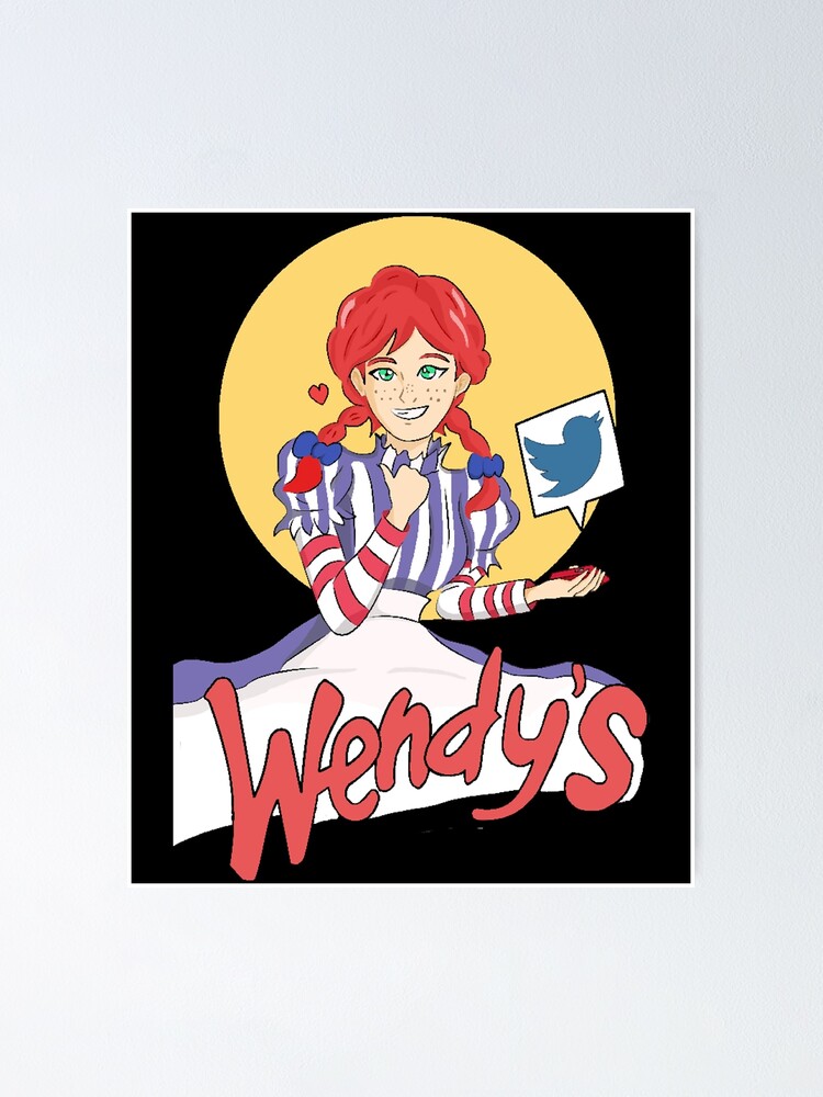 "Wendy's Smug Face Classic" Poster for Sale by GregoryPerks | Redbubble