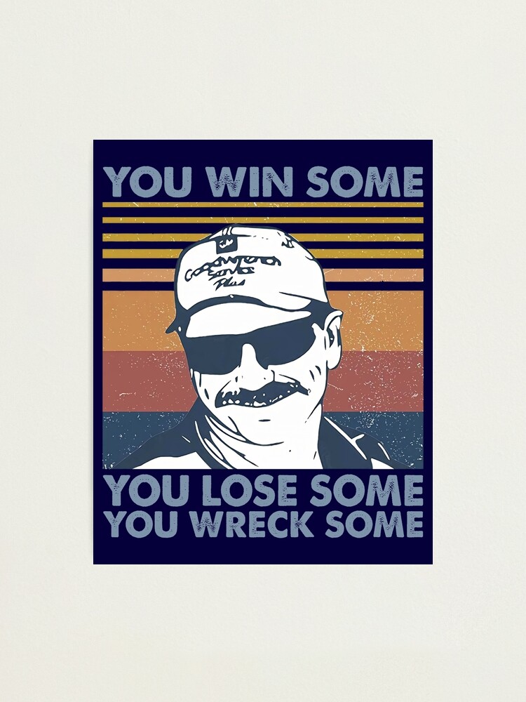 "Racing Racer Drivers 3, You Win Some You Lose Some Vintage, Dark Grey ...