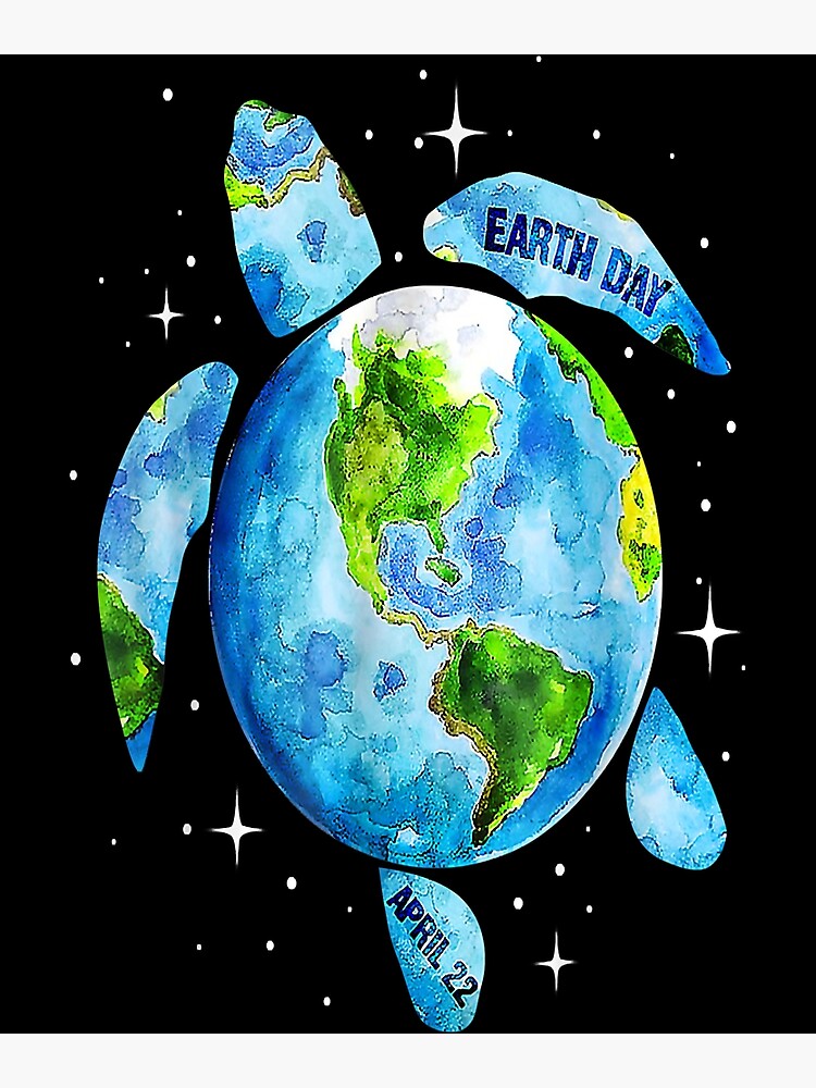 Lámina fotográfica «Camiseta del Día de la Tierra 2022 Restore Earth ...