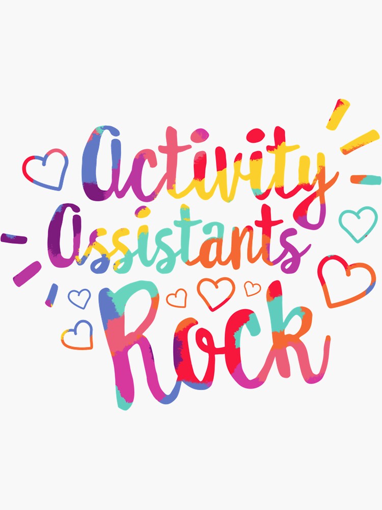 "Activity Assistants Rock Shirt, Activity Professionals Week Tee ...