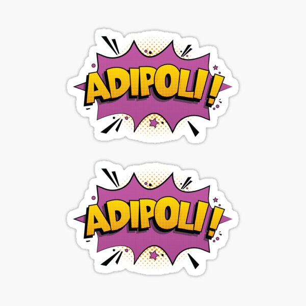"Adipoli | Funny Malayalam Words" Sticker for Sale by DrawingBoard ...