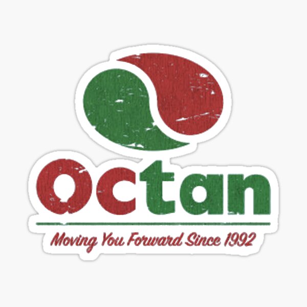 "Octan Vintage 1992 Premium T-Shirt" Sticker for Sale by GwendolynJohni ...
