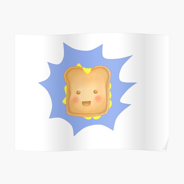 "Cheese Toastie" Poster by Darthblueknight | Redbubble