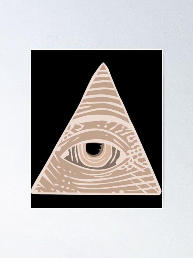 "triangle eye Essential ." Poster for Sale by lallytnposle | Redbubble