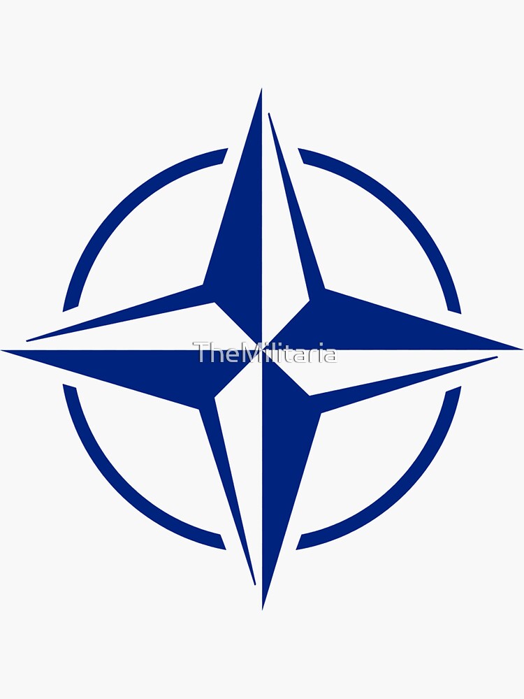 "nato-otan flag" Sticker by TheMilitaria | Redbubble