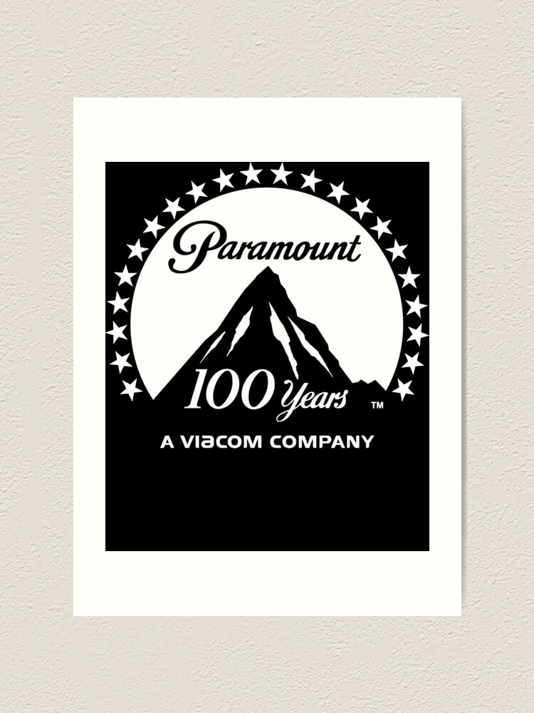"Paramount 100 Years Movies Pictures logo" Art Print for Sale by ...