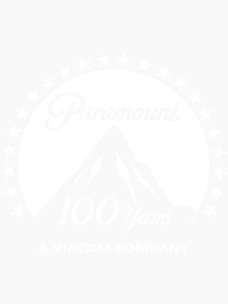 "Paramount 100 Years Movies Pictures logo" Sticker by ColumbiaD | Redbubble