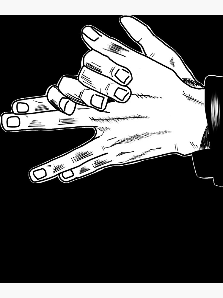 "Divine Dogs Megumi Fushiguro Jujutsu Kaisen Sticker" Art Print for ...