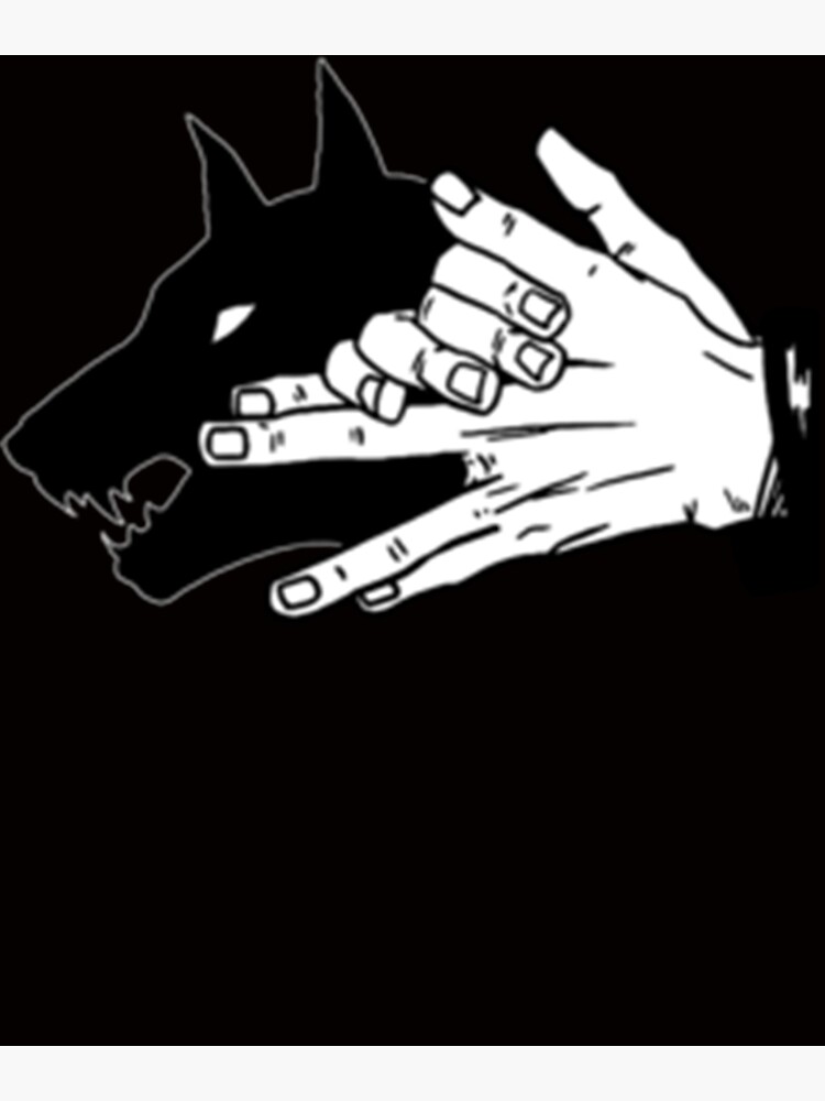 "Copy of Divine Dogs Megumi Fushiguro Jujutsu Kaisen Sticker" Poster by ...