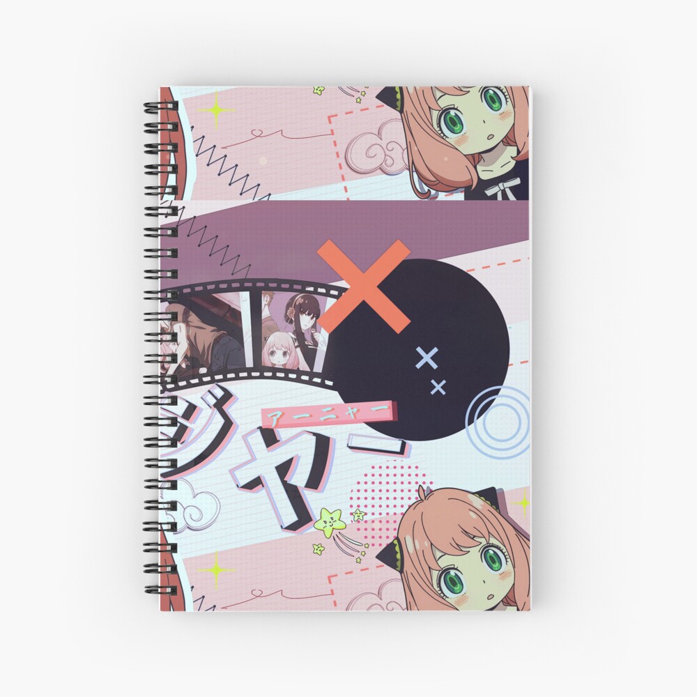 "Spy x Family Anya anime cute Anya forger" Spiral Notebook by OtakuGuys ...