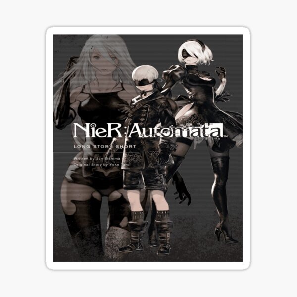 "Nier Automata Girl Classic ." Sticker by jakschplsant | Redbubble