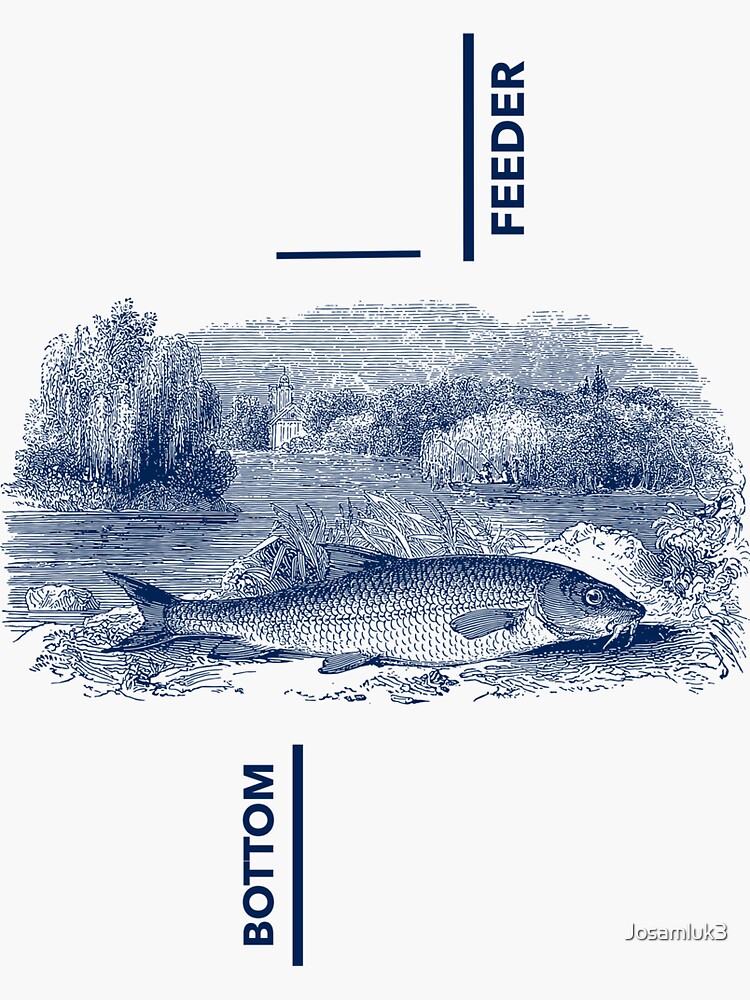 "Bottom feeder" Sticker by Josamluk3 | Redbubble