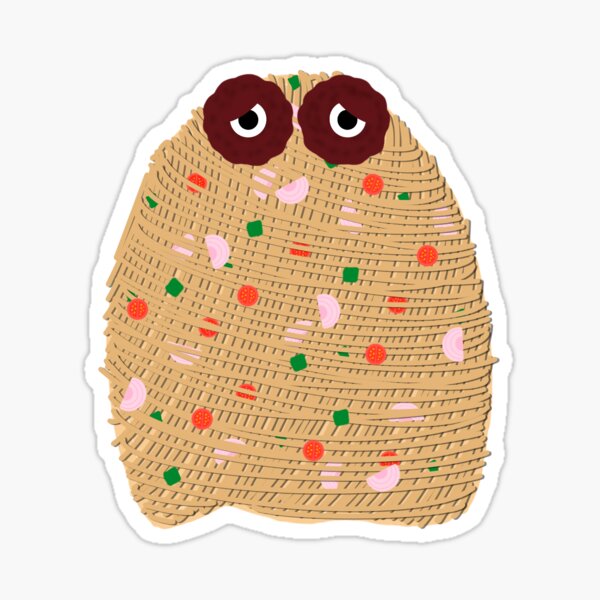 "Ps'ghetti Monster" Sticker by Sonderfull | Redbubble