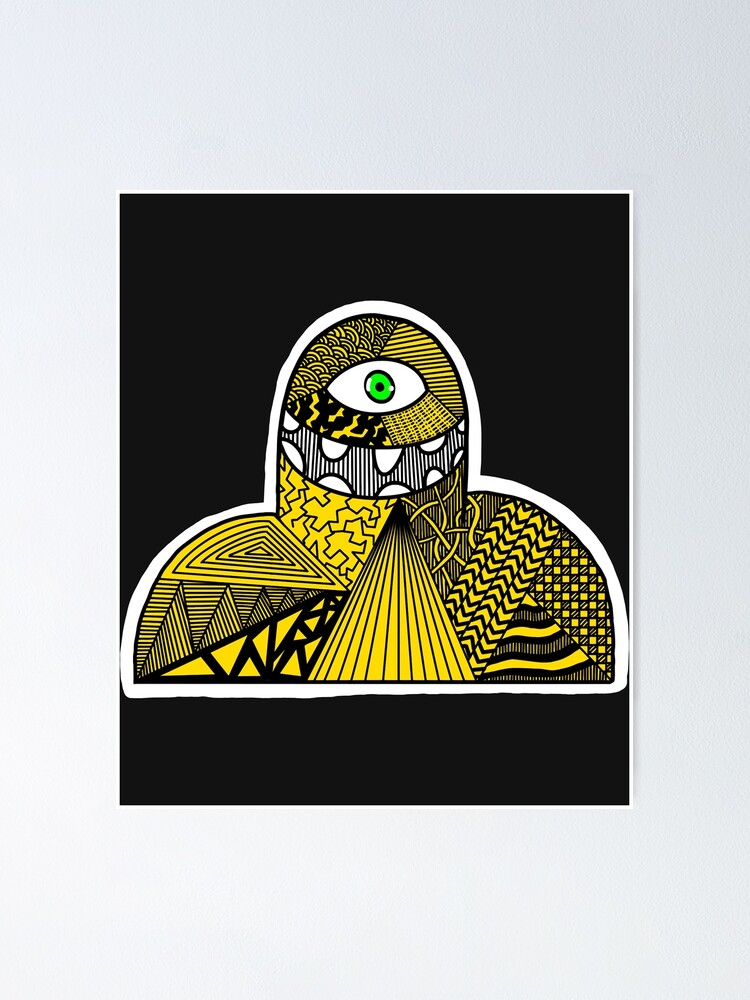 "Subtronics Cyclops Sticker Subtronics Subtronics Subtronics" Poster by ...