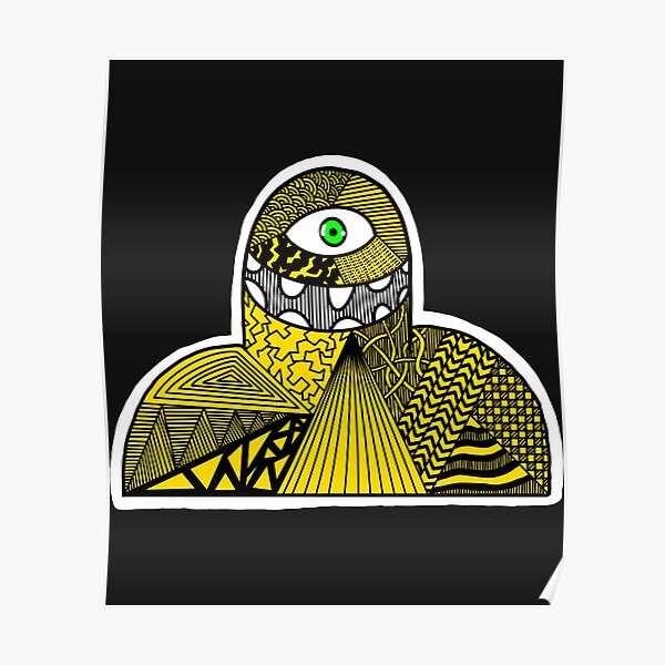 "Subtronics Cyclops Sticker Subtronics Subtronics Subtronics" Poster by ...