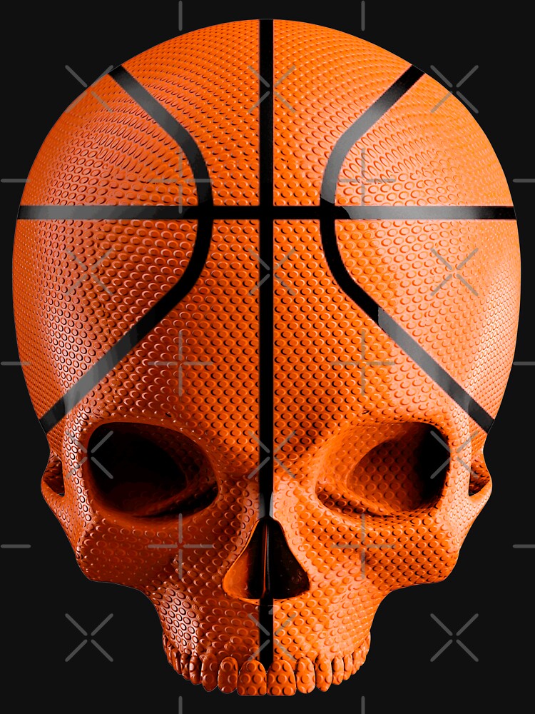 "Basketball Player Gothic Halloween Hooper Zombie Skull" Essential T ...