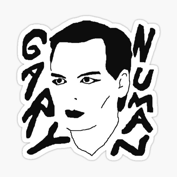 "Gary Numan New Wave Picture" Sticker for Sale by Barros8200 | Redbubble