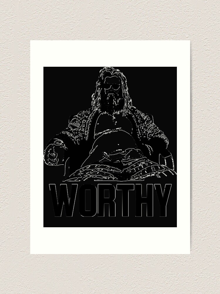 "Thor Still Worthy Fat Thor by scribblejuice Classict" Art Print for ...