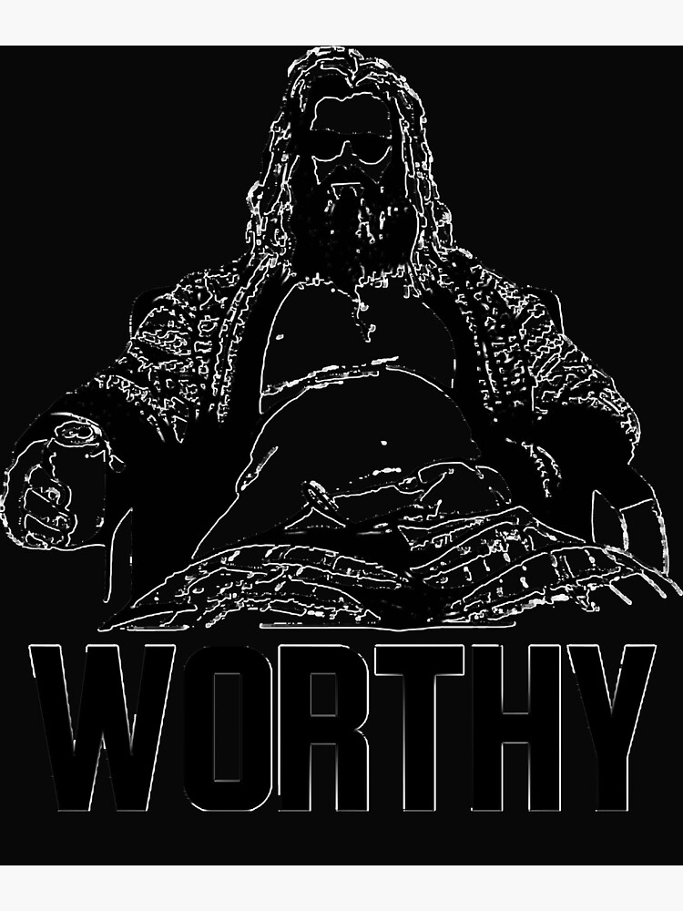 "Thor Still Worthy Fat Thor by scribblejuice Classict" Art Print for ...