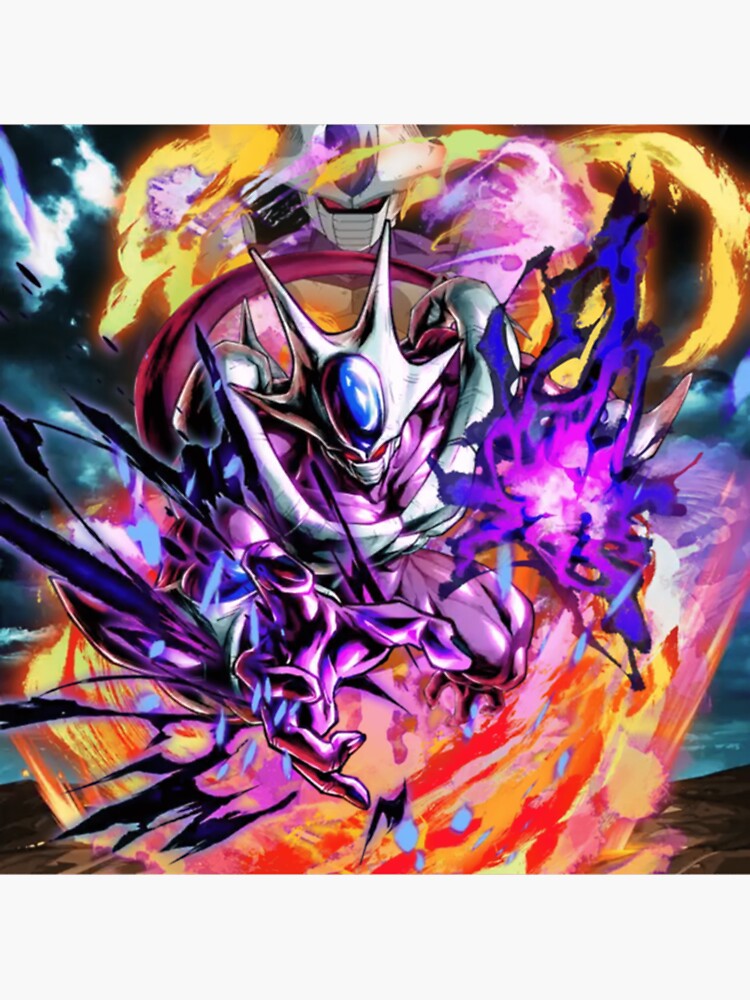 "Final Form Cooler DBL Art Edit (By Me) Classic ." Sticker for Sale by ...