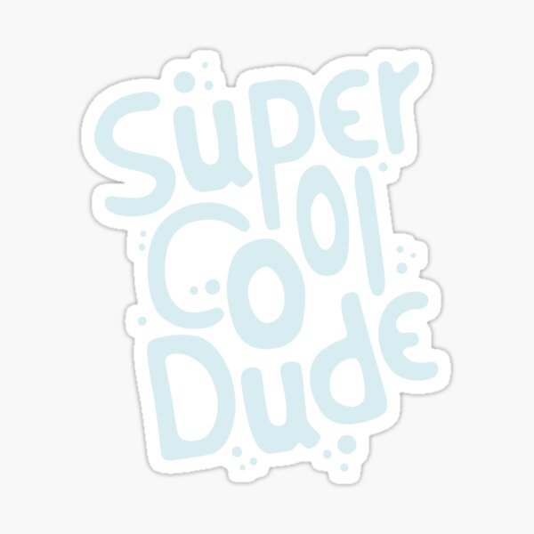 "Super Cool Light" Sticker by Maikosu | Redbubble
