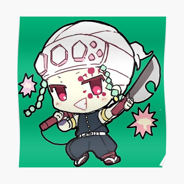 "Cute hashira chibi" Poster for Sale by CHEASOTTA | Redbubble