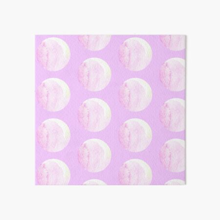 "Pink circle design | watercolor pink circle" Art Board Print for Sale ...