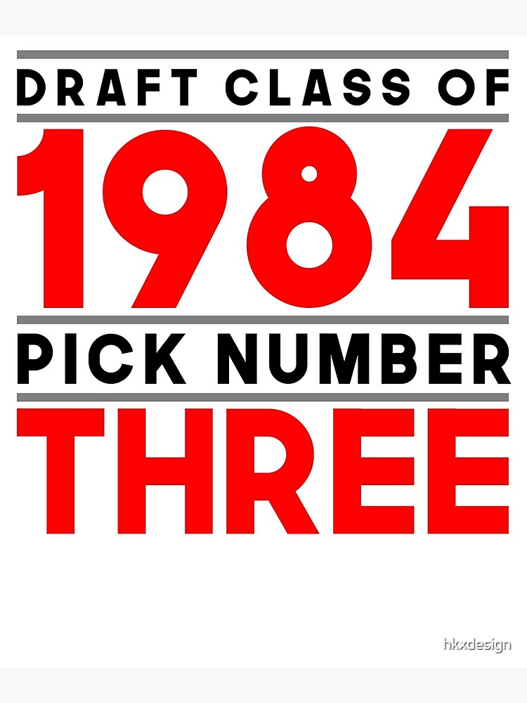 "Class of 84, Pick 3" Art Print by hkxdesign | Redbubble