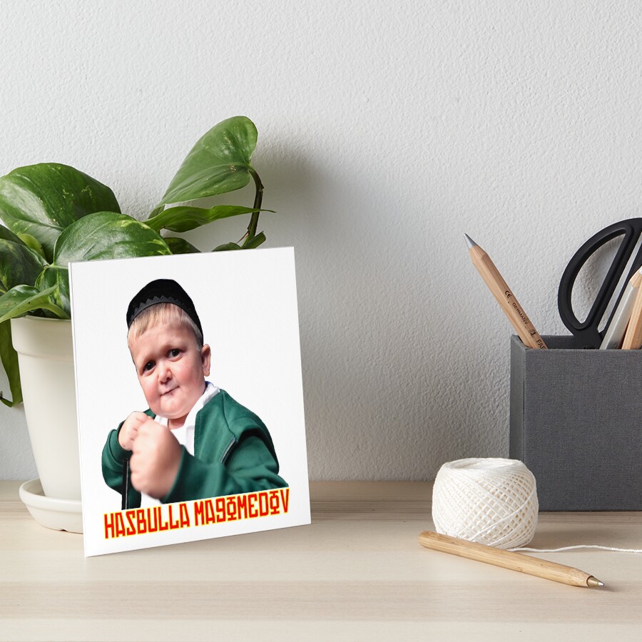 "Hasbulla " Art Board Print for Sale by clients | Redbubble