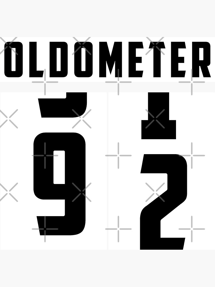 "Oldometer counter Number 92 birthday" Sticker by HeavyStyle | Redbubble