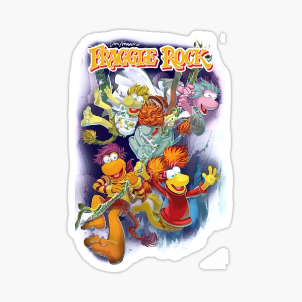 "Mens My Favorite Fraggle Rock" Sticker by MalikaSanfod950 | Redbubble