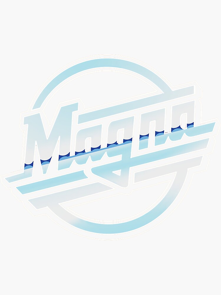 "Magna" Sticker by TheCustom | Redbubble