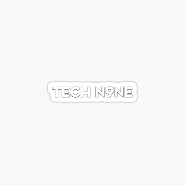 "Tech N9ne logo" Sticker by Michelle2432 | Redbubble