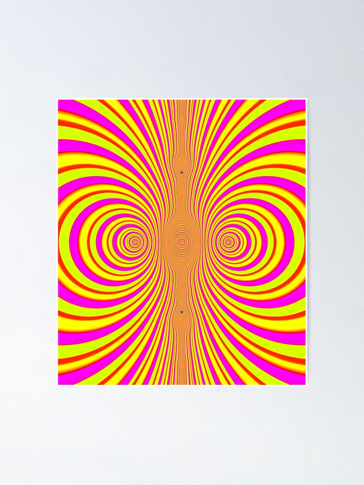 "Liquid Dream 24 Austin Powers Psychedelic Art Pattern" Poster for Sale ...