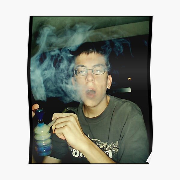 "mclovin smoking weed " Poster for Sale by marleleana | Redbubble